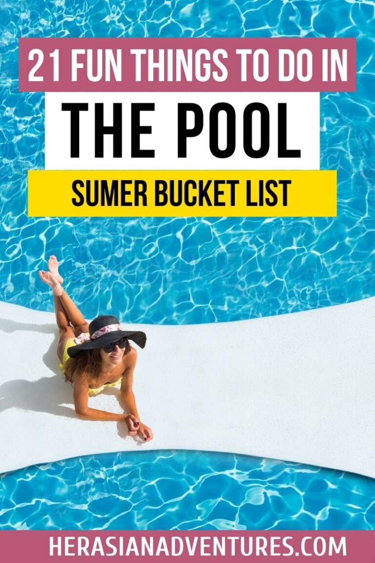 21 Ridiculously Fun Things to Do in the Pool This Summer